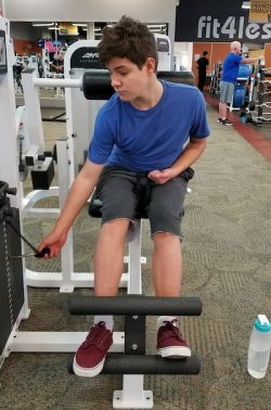 My Son – My New Gym Training Partner
